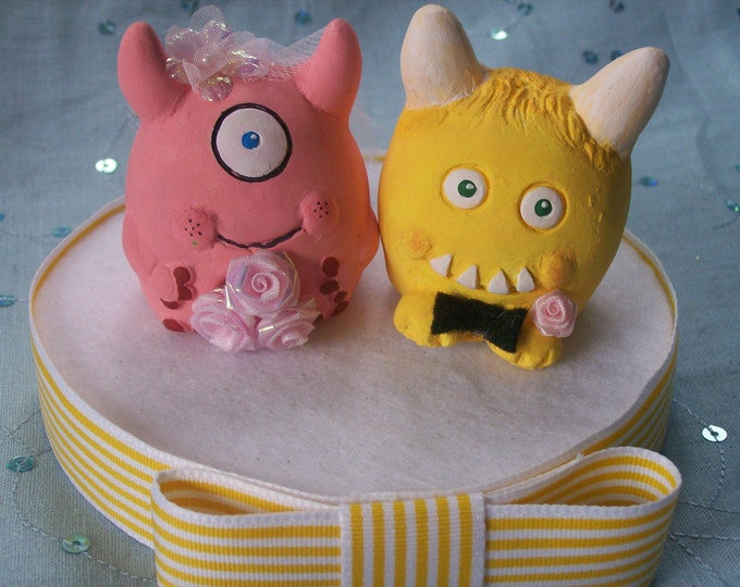 Monster Cake Topper - Etsy