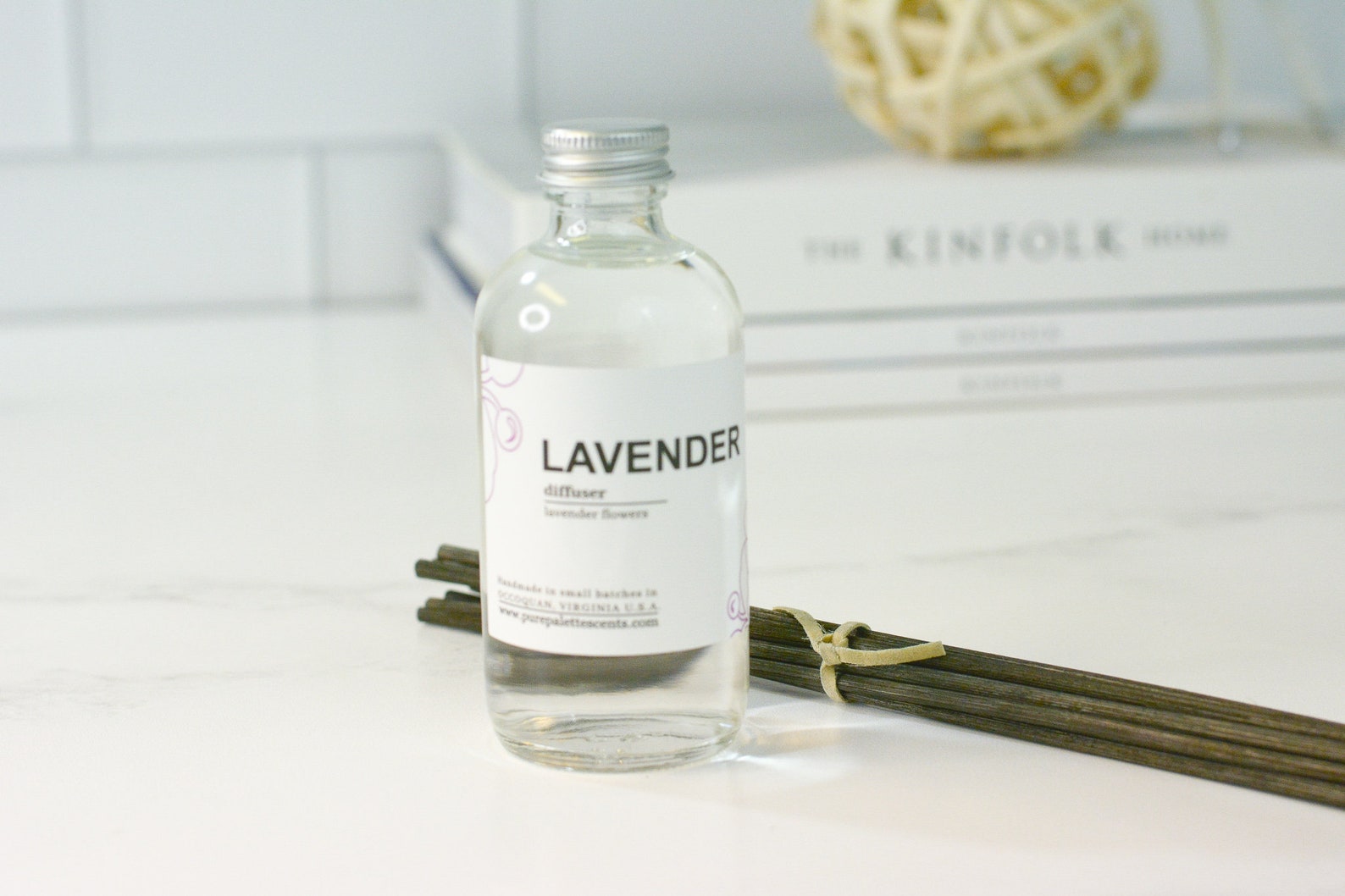 Lavender Reed Diffuser Oil Fragrance Home Decor Dorm With - Etsy