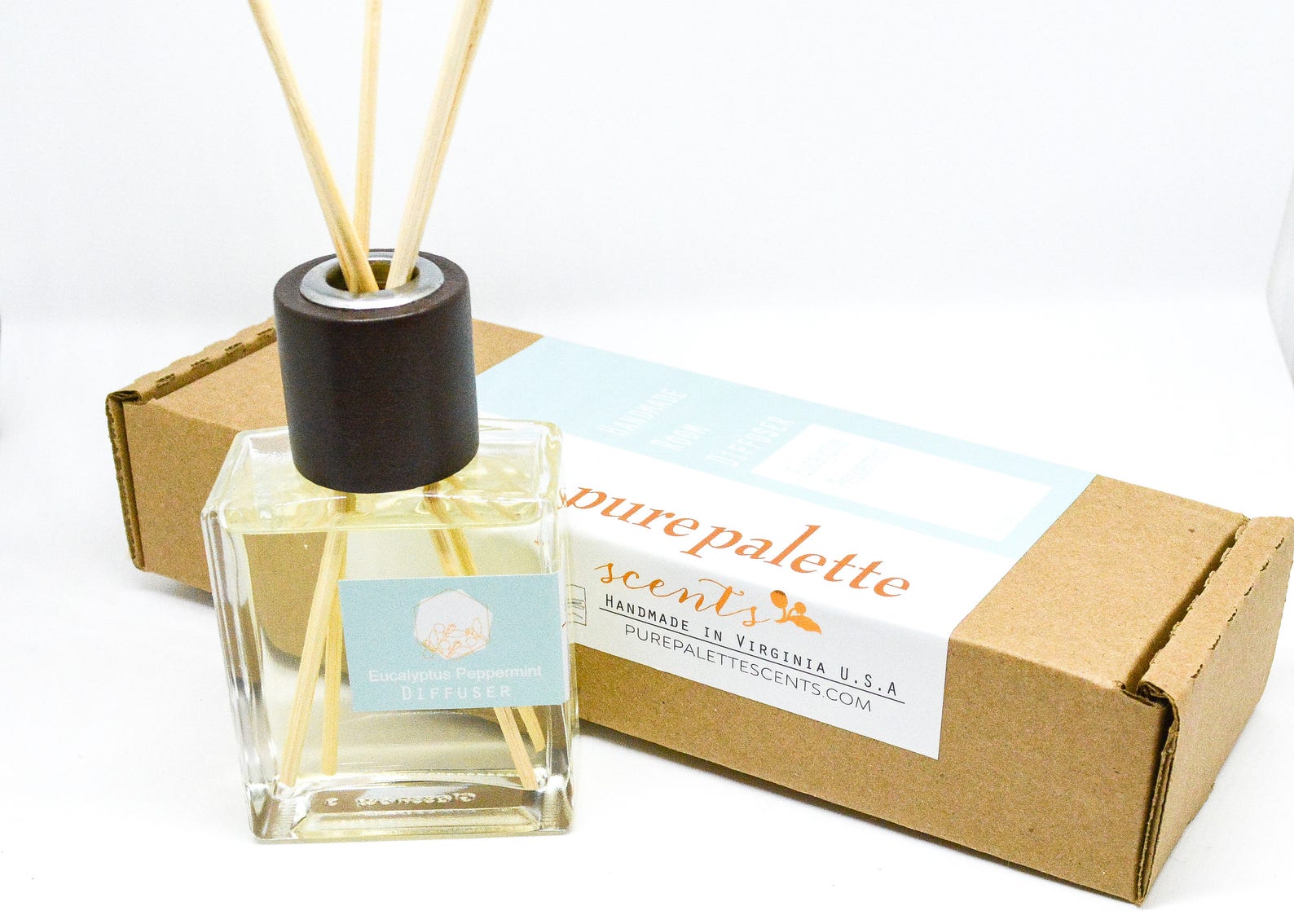 Eucalyptus Peppermint Reed Diffuser Oil Fragrance Home | Etsy