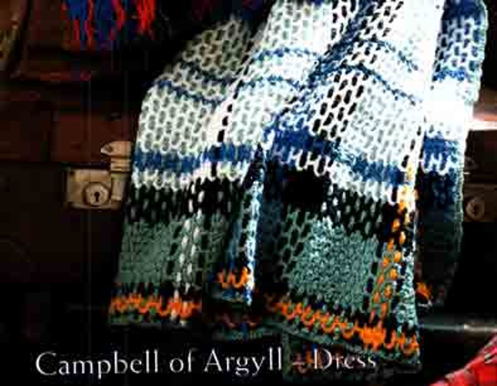 Campbell of Argyll - Dress : Tartan Throw Crochet Pattern - Etsy