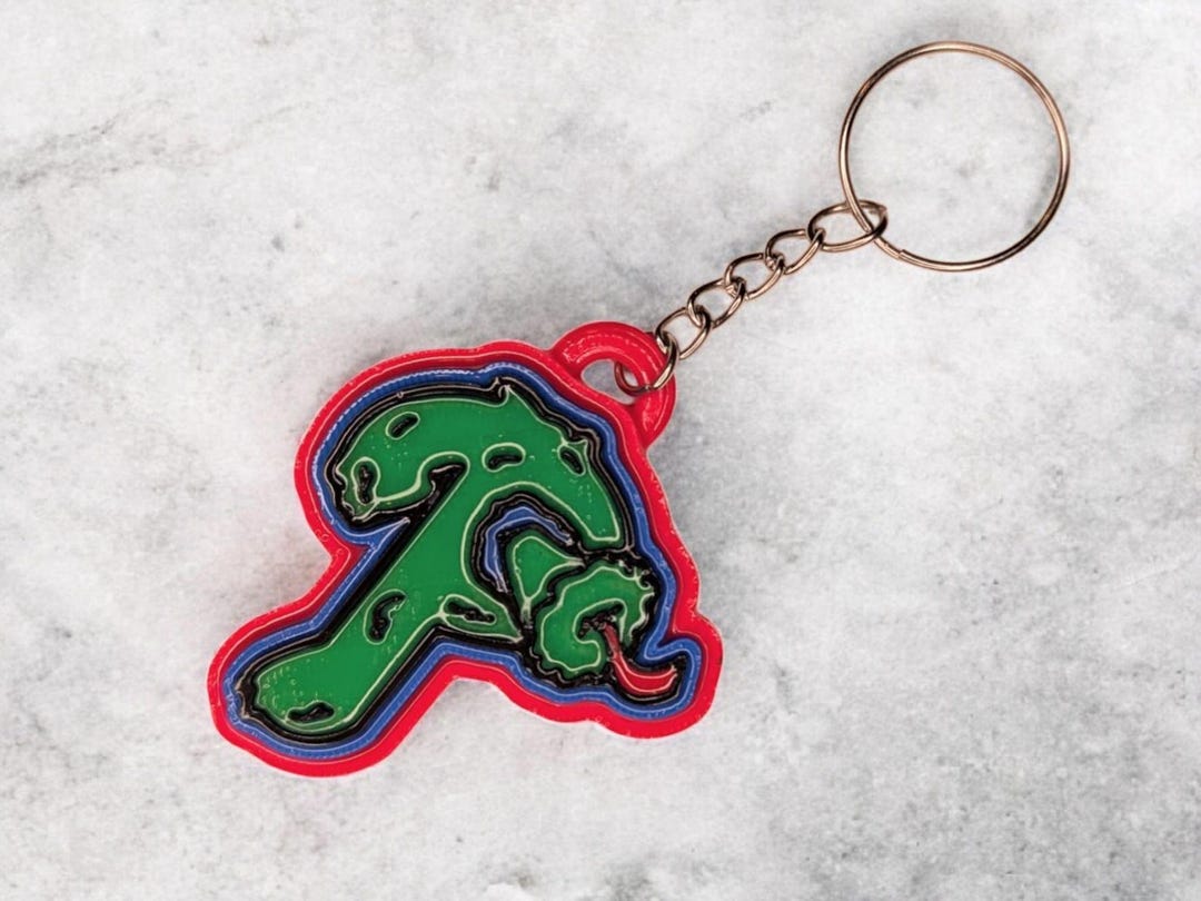 Philly Phanatic Mascot Keychain Philadelphia Phillies Fan Gift Baseball ...