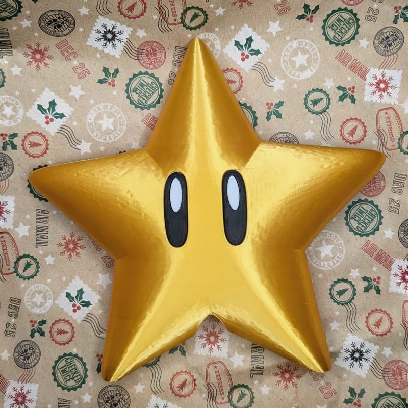 Video Game Christmas Star - Etsy