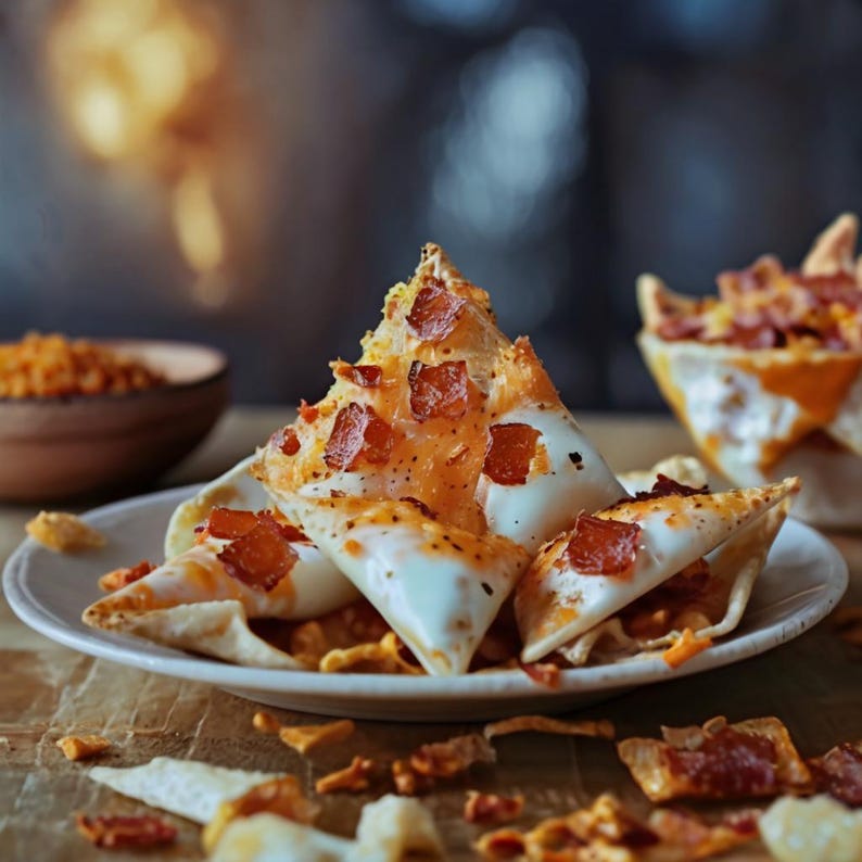 Best Recipe for Cream Cheese & Turkey Bacon Stuffed Doritos, Easy ...