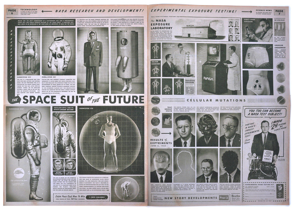 The Orbiter: A 1963 Space Race Weekend Bulletin Art Book - Etsy
