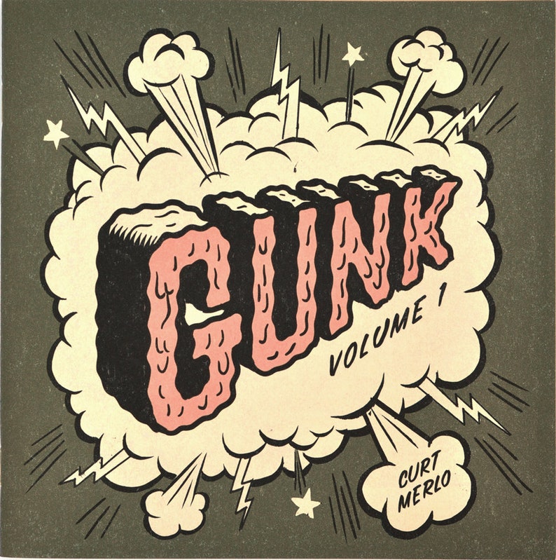 GUNK: Volume 1- Vintage Horror Zine - Etsy