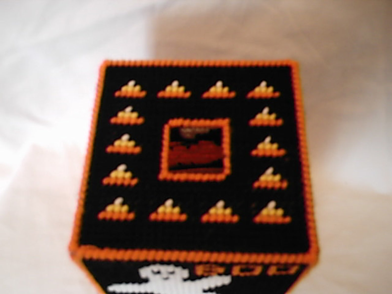 Halloween Tissue Box Cover Plastic Canvas PDF Pattern - Etsy