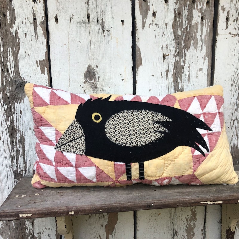 Crow Applique - Etsy