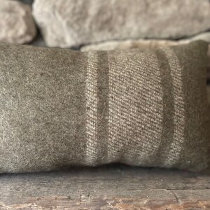 Wool Pillow, Canoe Cushion, Nature, Adventure, Cabin Decor, Lodge Decor ...