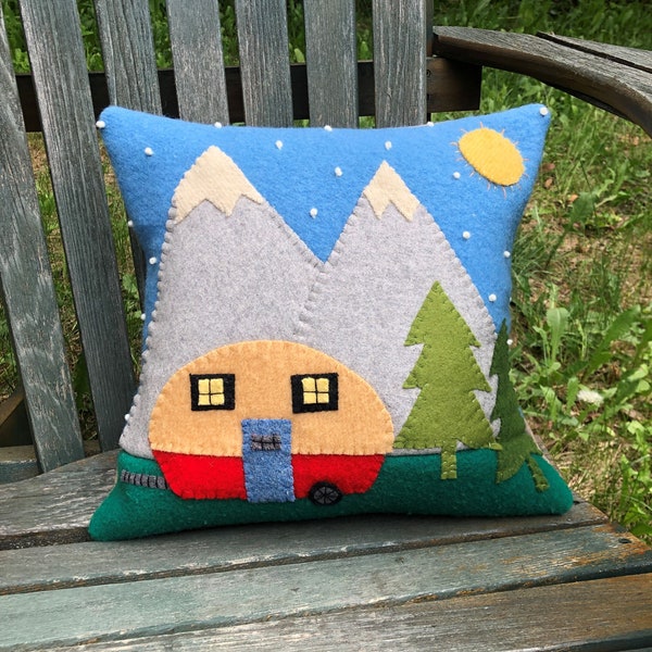 Camper Pillow - Etsy