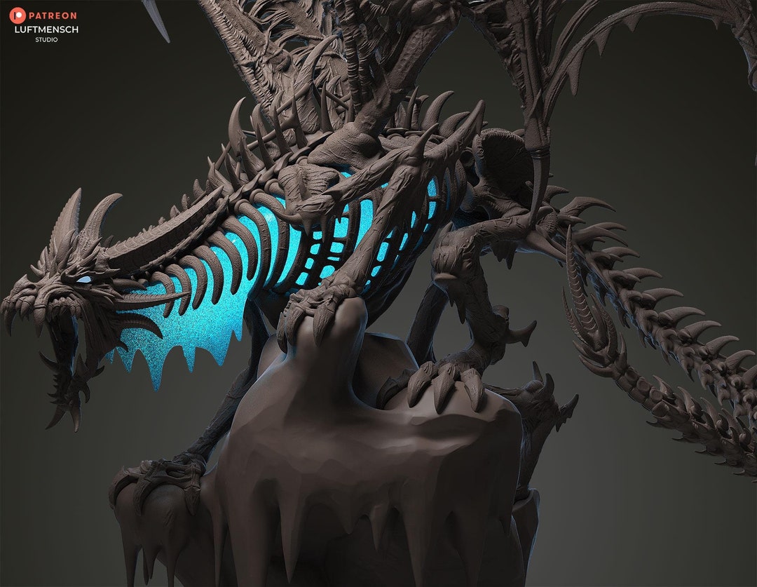 Sindragosa World of Warcraft | 12k High Resolution 3D Printed Figure - Etsy