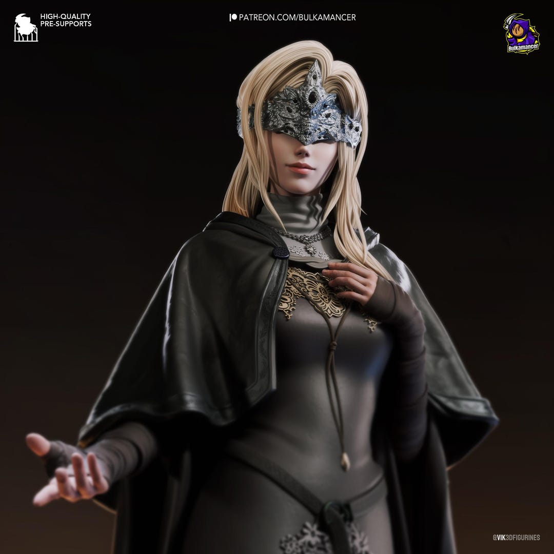 Firekeeper Dark Souls Figurine 12k 3d Print Resin Print Nerd Gift ...