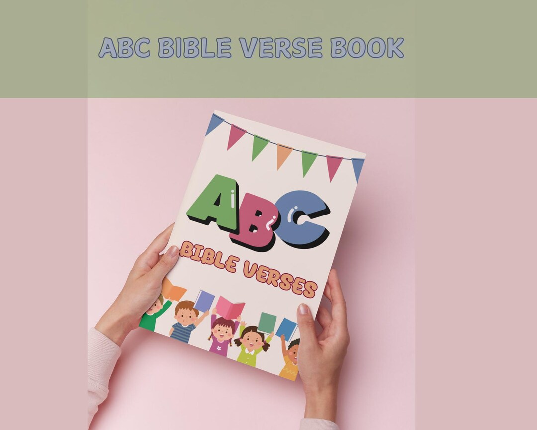 ABC Bible Verse Flashcards: KJV Scripture, Homeschool Resource Booklet ...