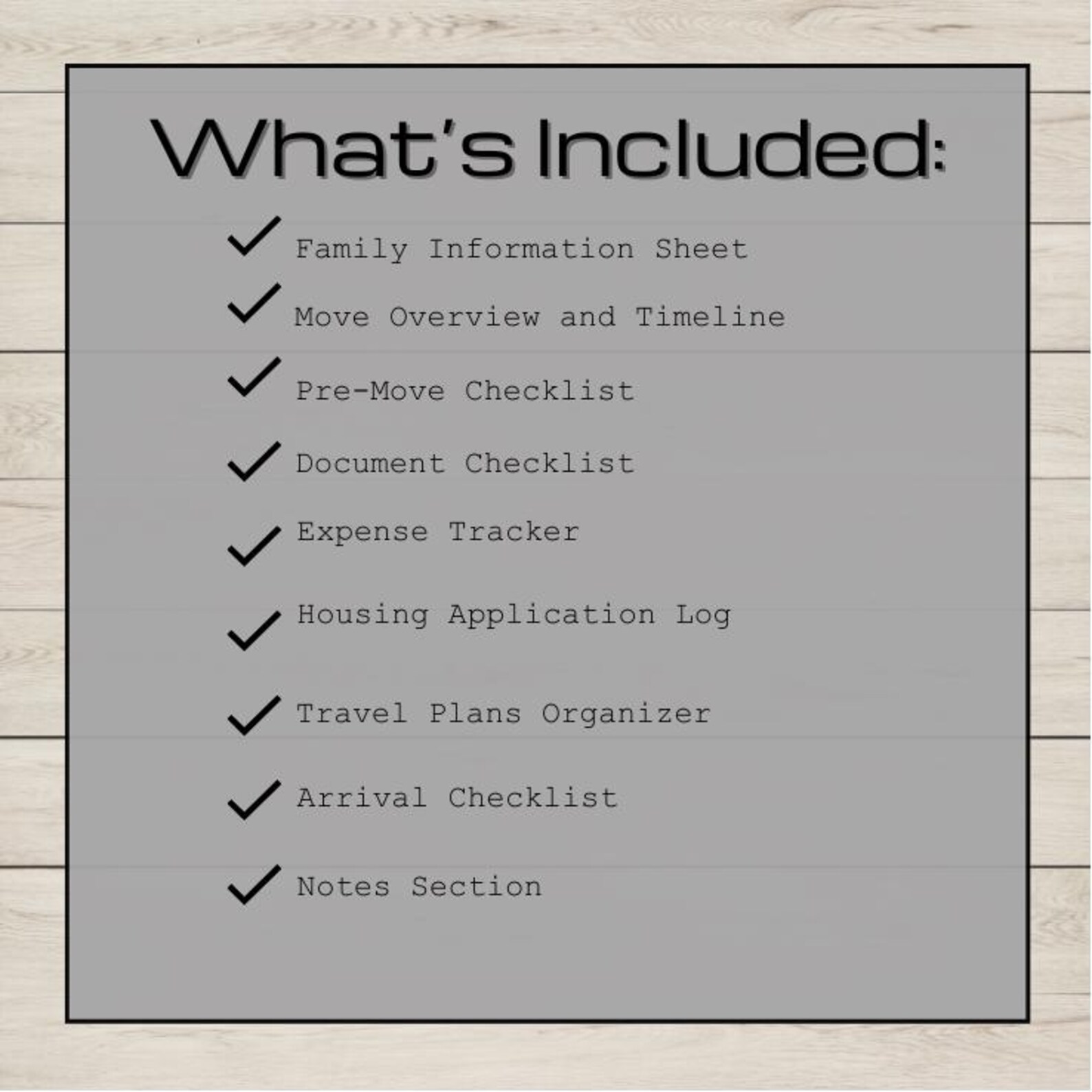 Military PCS Binder Printable | Moving Planner for Military Families ...