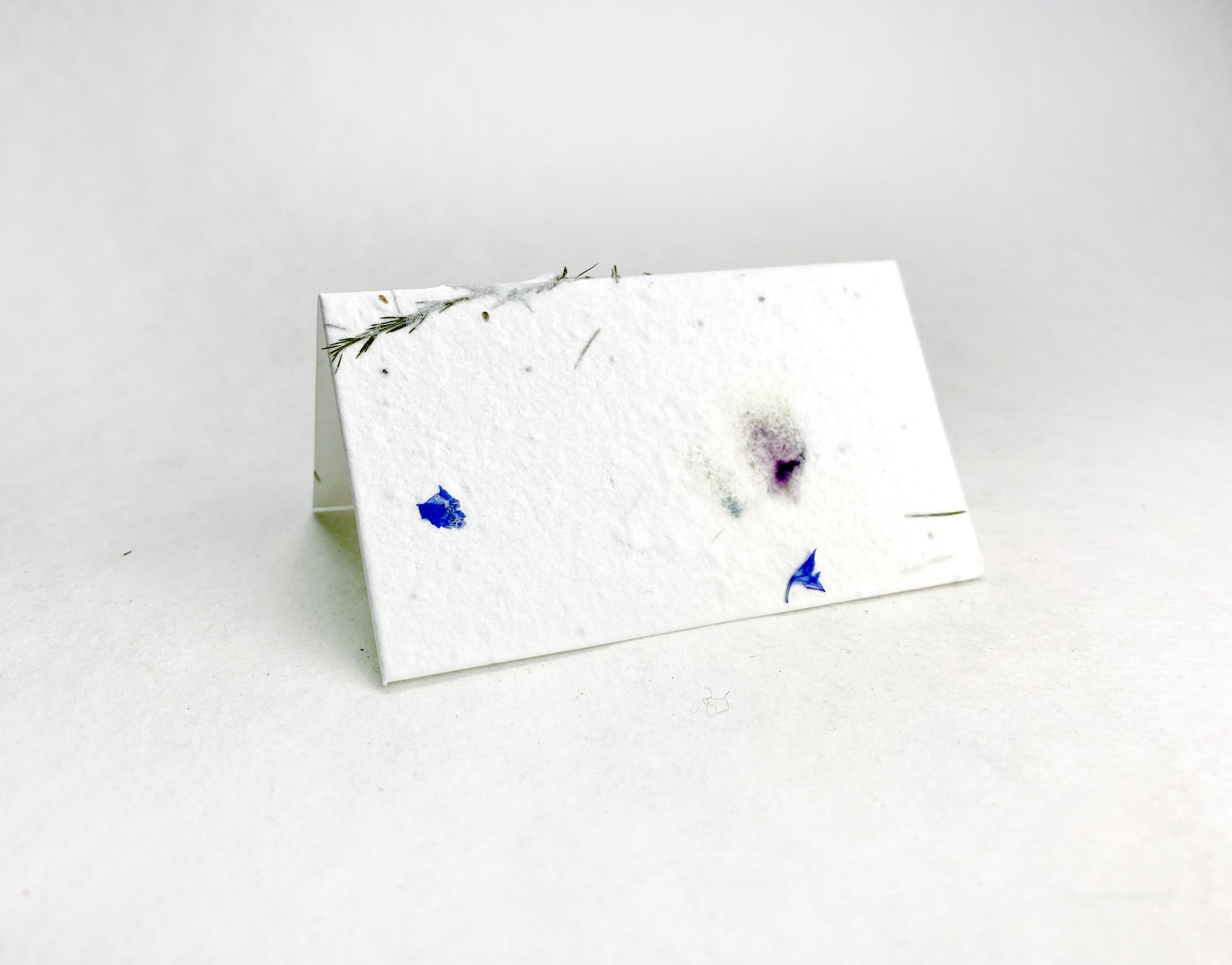 Flower Seed Paper Folding Table Card Place Card Name Card - Etsy