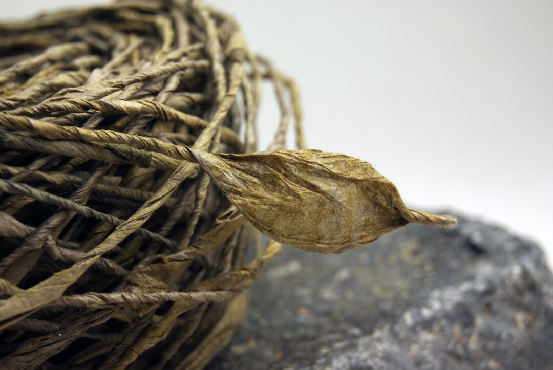 Earth Friendly Paper Twine From Handmade, Hand Dyed Paper - 8 Yard ...