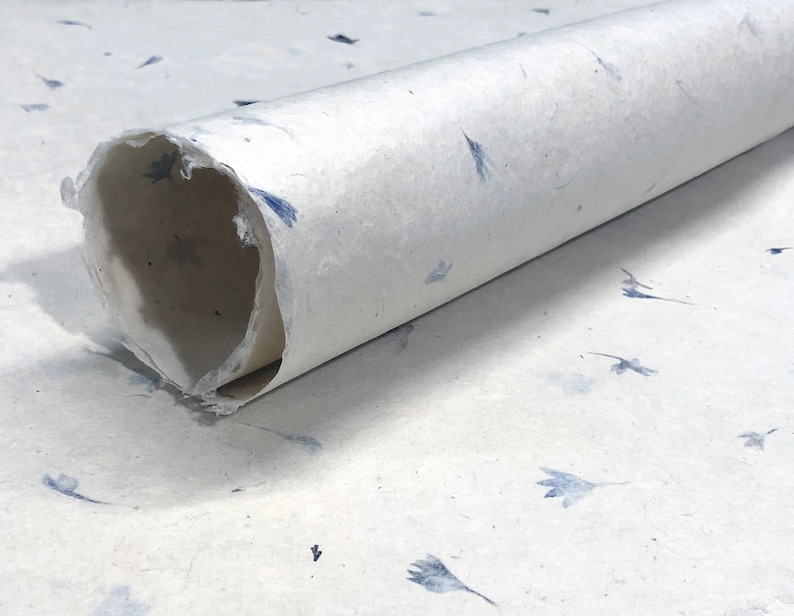 Pressed Flower Petal Handmade Wrapping Paper Gift Wrap Natural - Etsy