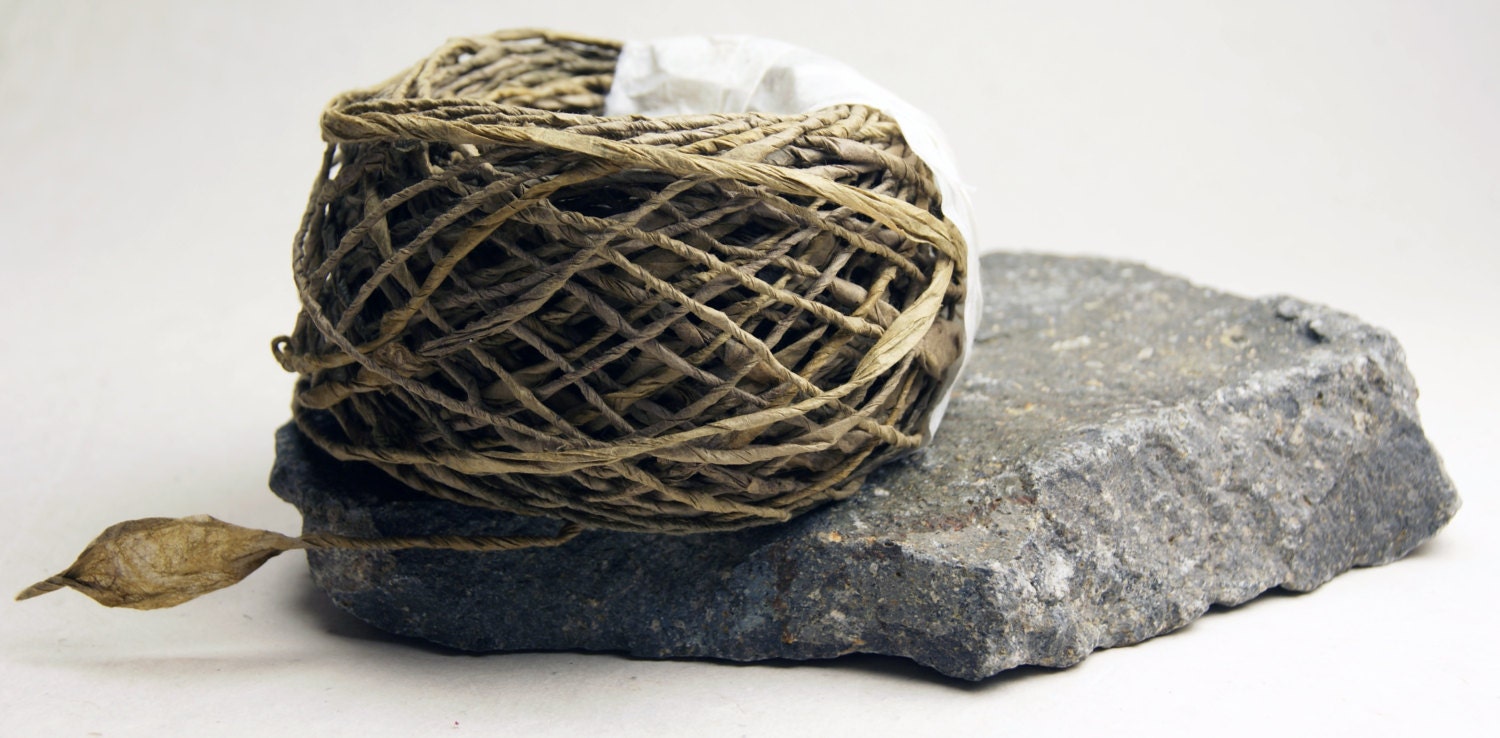 Earth Friendly Paper Twine From Handmade Hand Dyed Paper 8 - Etsy