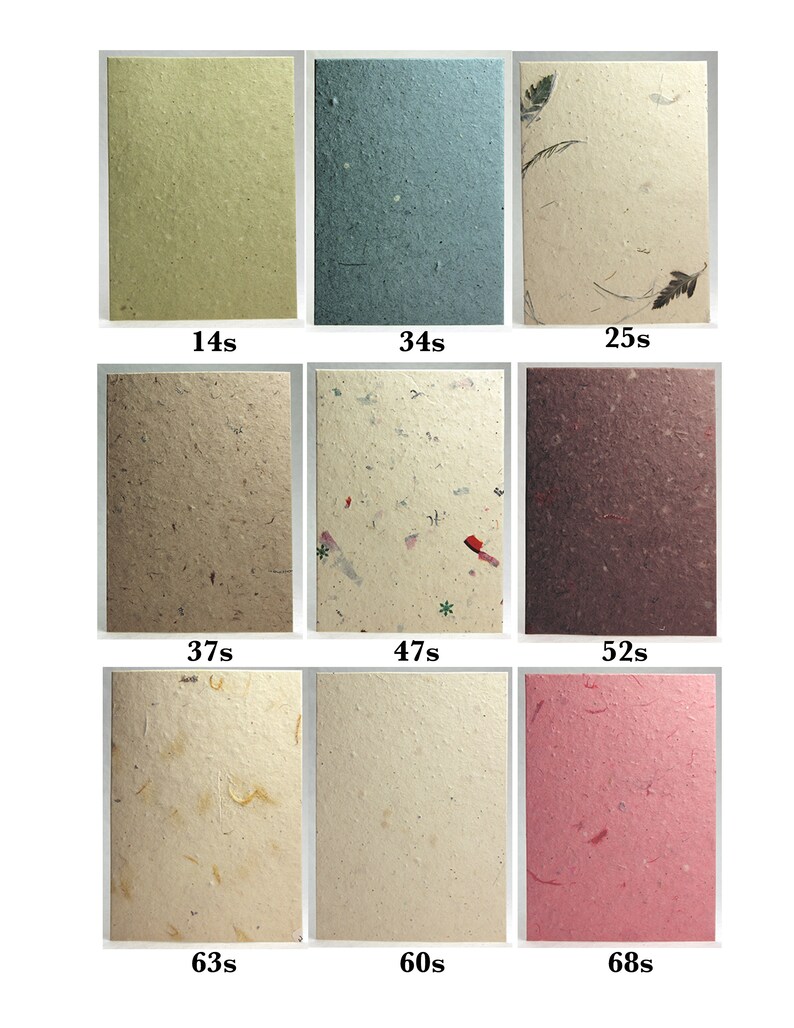 Petal Paper Favor Box Made From Seed Paper 1.75 Rustic - Etsy