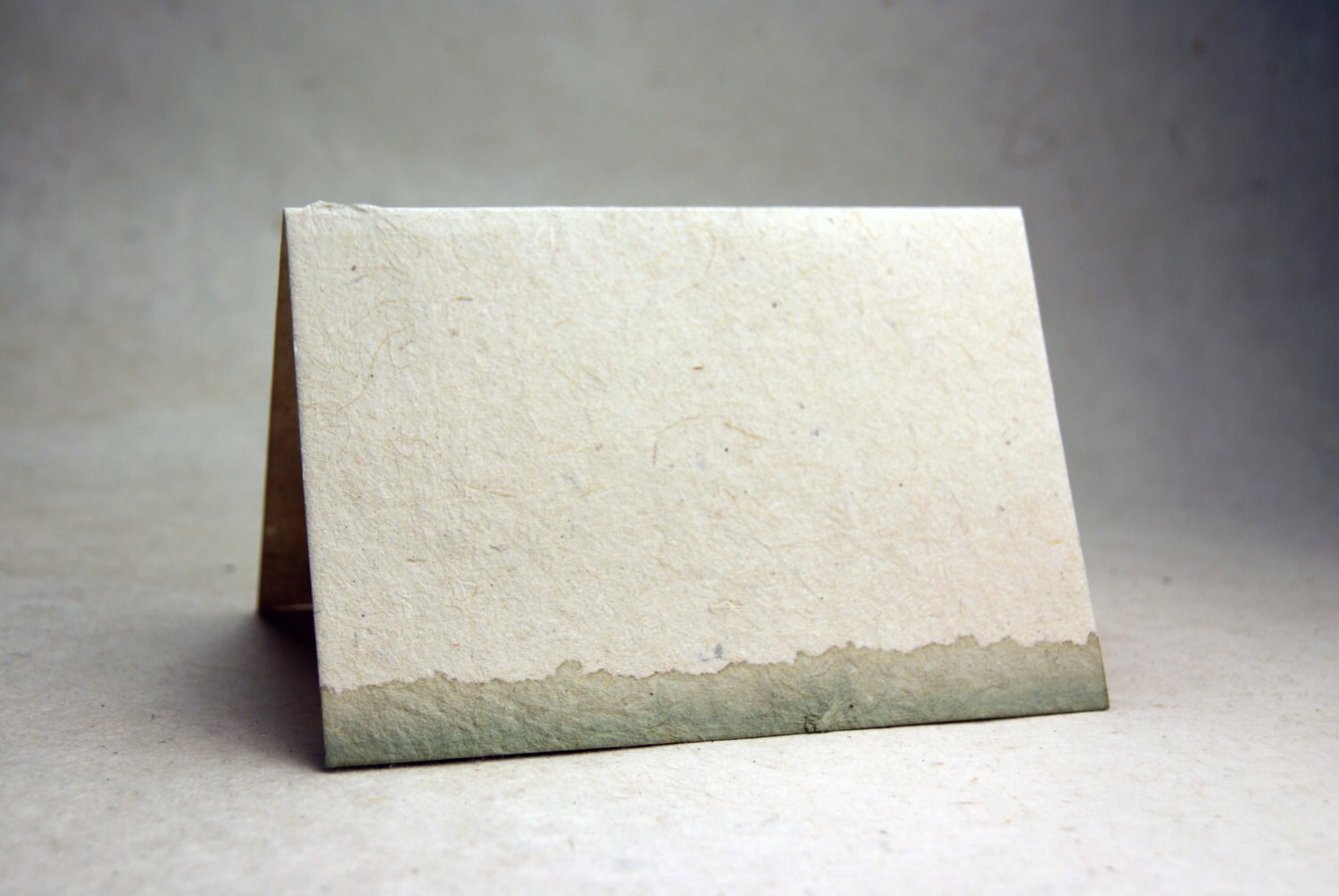 Dip Dyed Seed Paper Card Dye 293 Art Cream Ivory for Thank You - Etsy