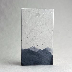 Color Swash Watercolor Art | Handmade Wildflower Seed Paper | 3" by 2 ...
