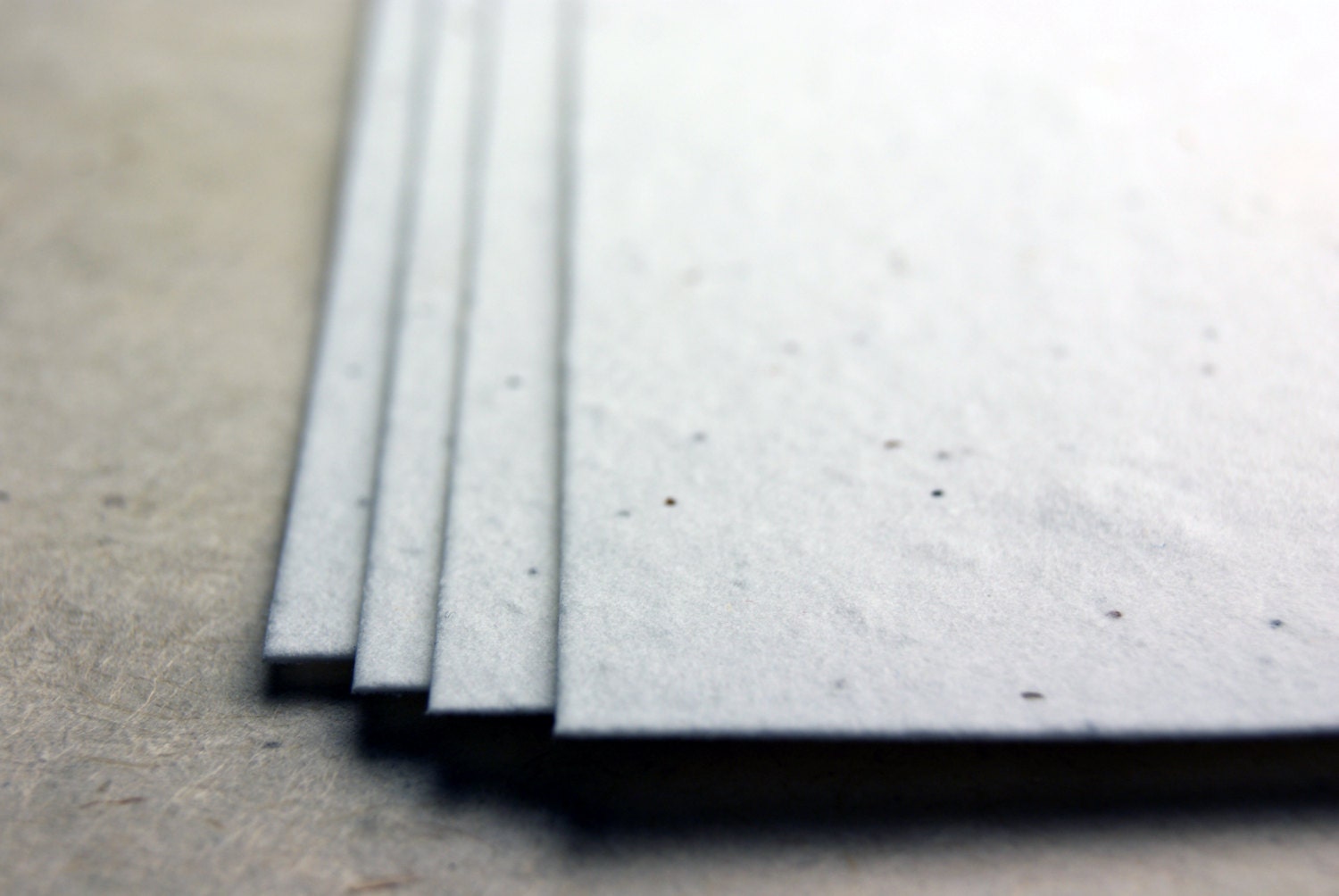 White Seed Paper Heavy Weight (80lb.) 8.5" X 11" Pack of 8 Handmade ...