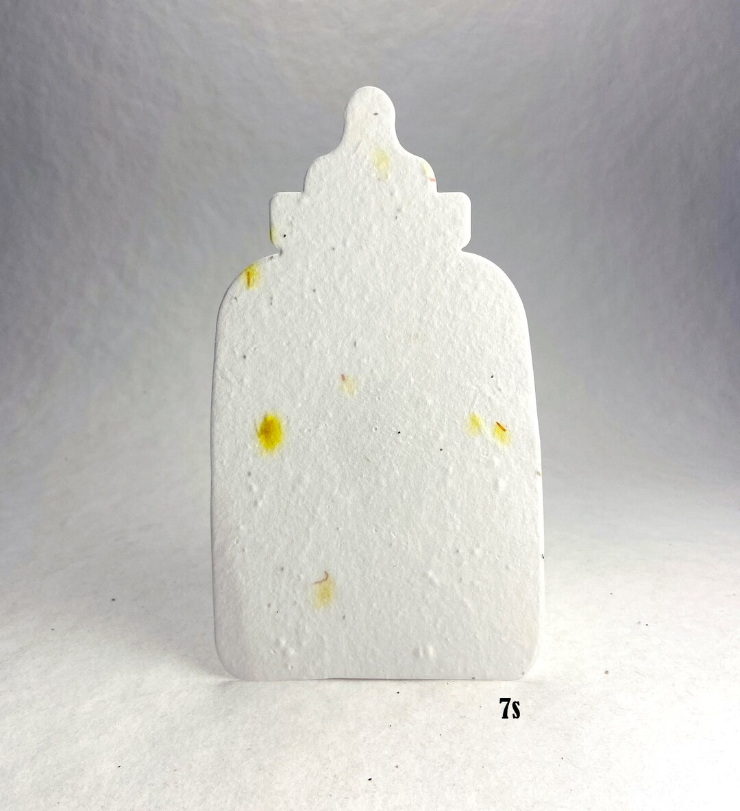 Seed Paper Baby Bottle Shapes | 4" X 7" | Wildflower Seed Handmade ...