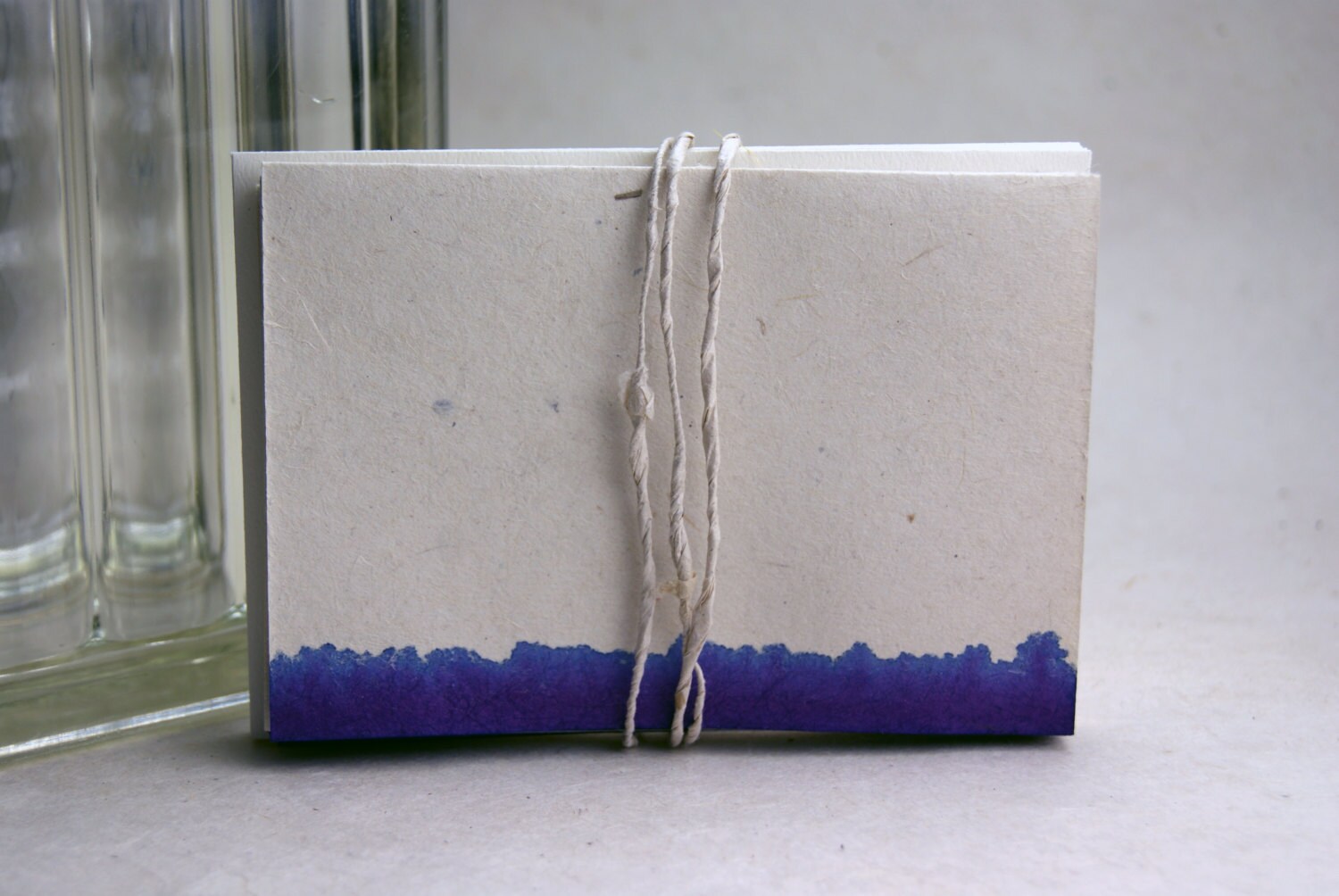 Dip Dyed Seed Paper Card Dye 215-5 Wit Lavender Purple for - Etsy