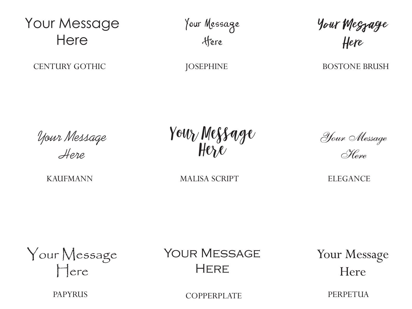 Your Message Here Custom Personalized Large Seed Paper | Etsy