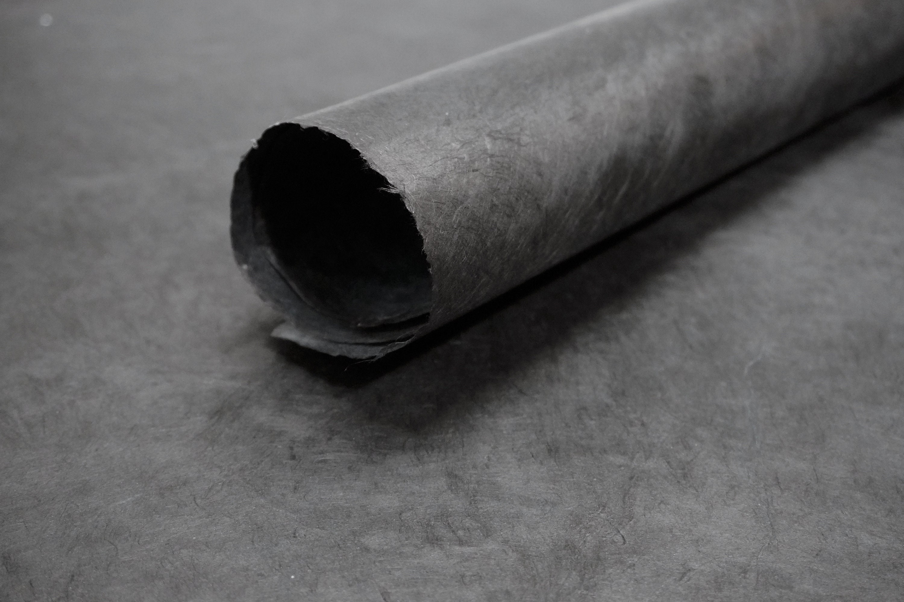 Black Handmade Wrapping Paper Gift Wrap Set of Three or Ten | Etsy