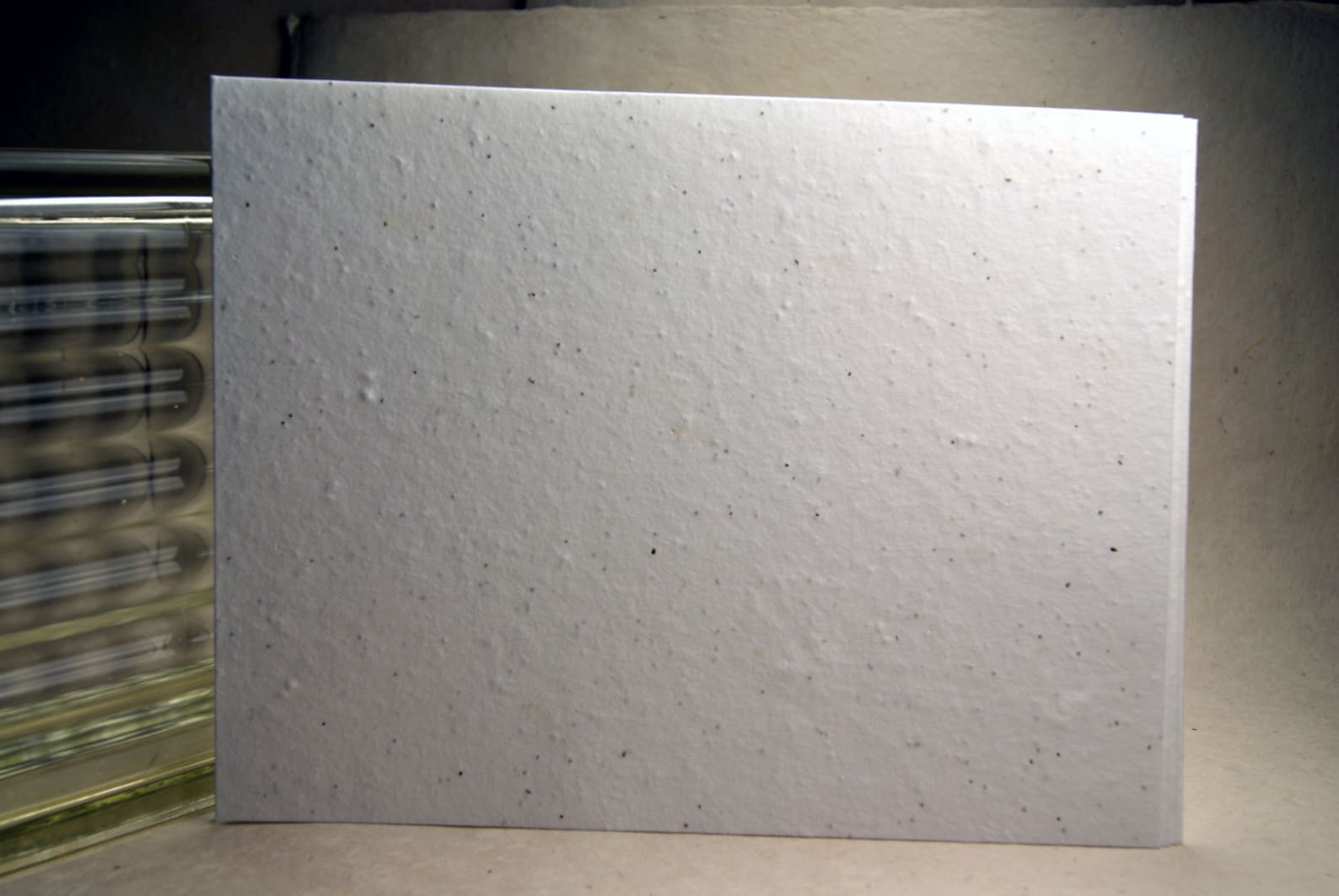 White Seed Paper Heavy Weight (80lb.) 8.5" X 11" Pack of 8 Handmade ...