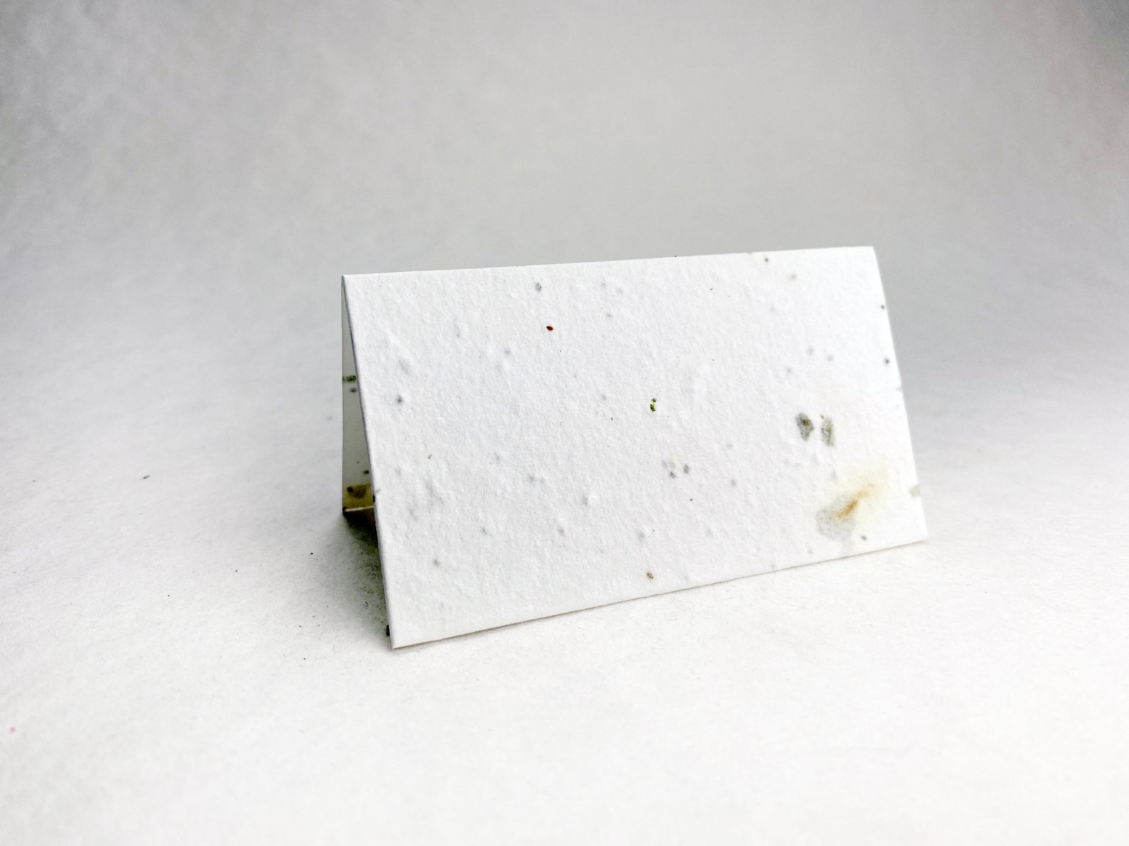 Flower Seed Paper Folding Table Card Place Card Name Card - Etsy