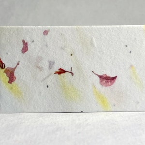 Bulk Set of 96 Handmade Seed Paper With Petals and Wildflower Seeds - 3 ...