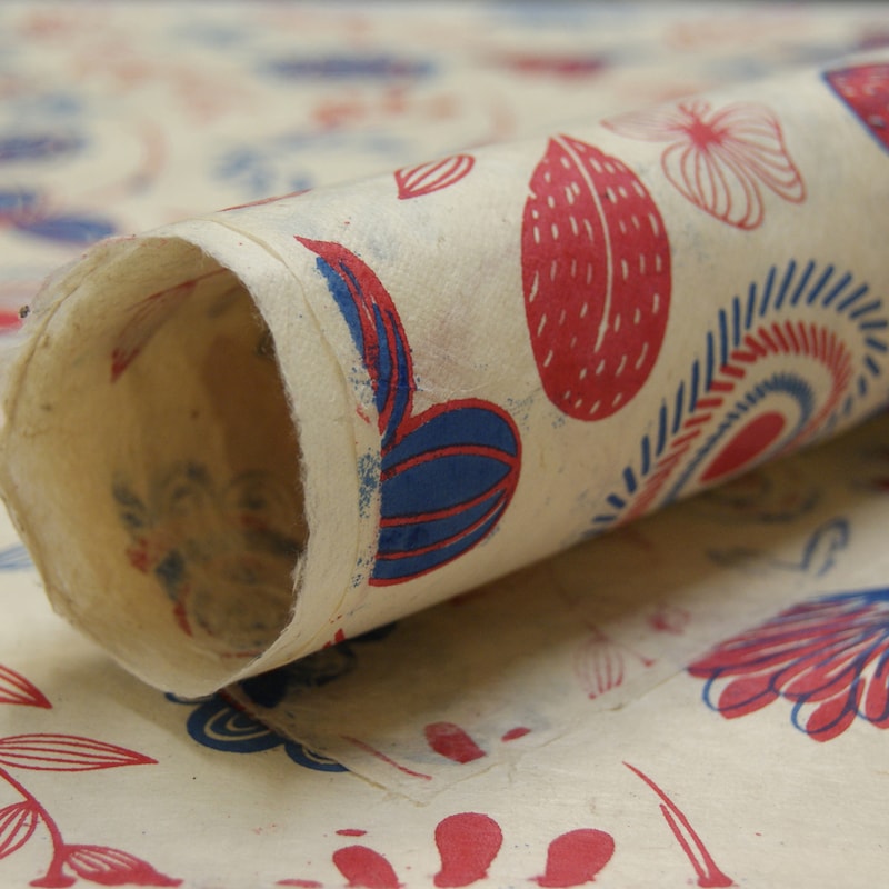 Flower Wrapping Paper - Etsy