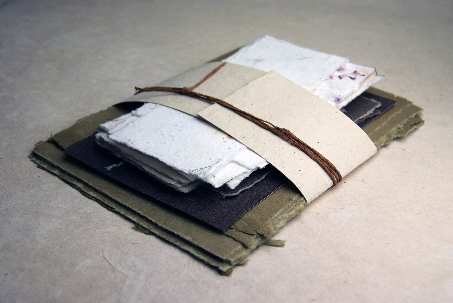 Paper Scrap for Craft Projects - Random Swatch Collection of Seeded and ...