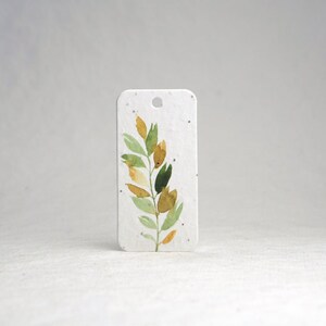 Custom, Personalized Seed Paper Gift Tag | Add Your Message | Your ...