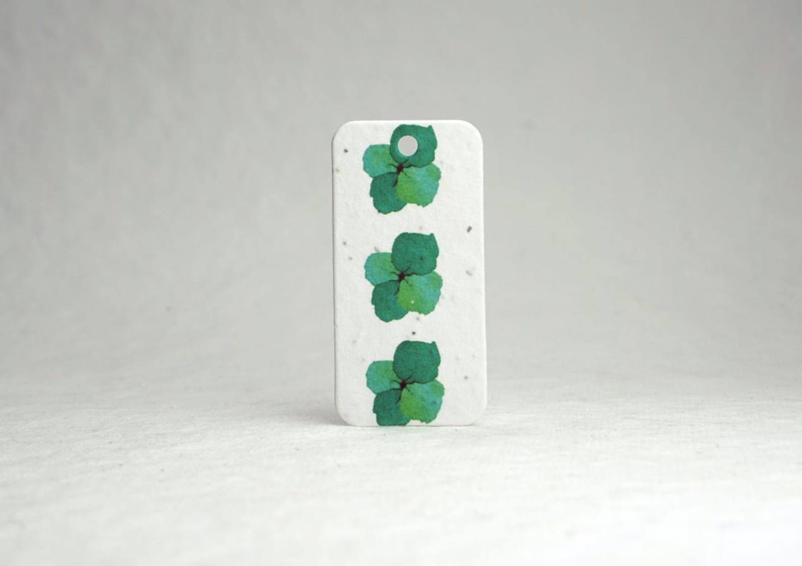 Custom Personalized Seed Paper Gift Tag Add Your Message - Etsy