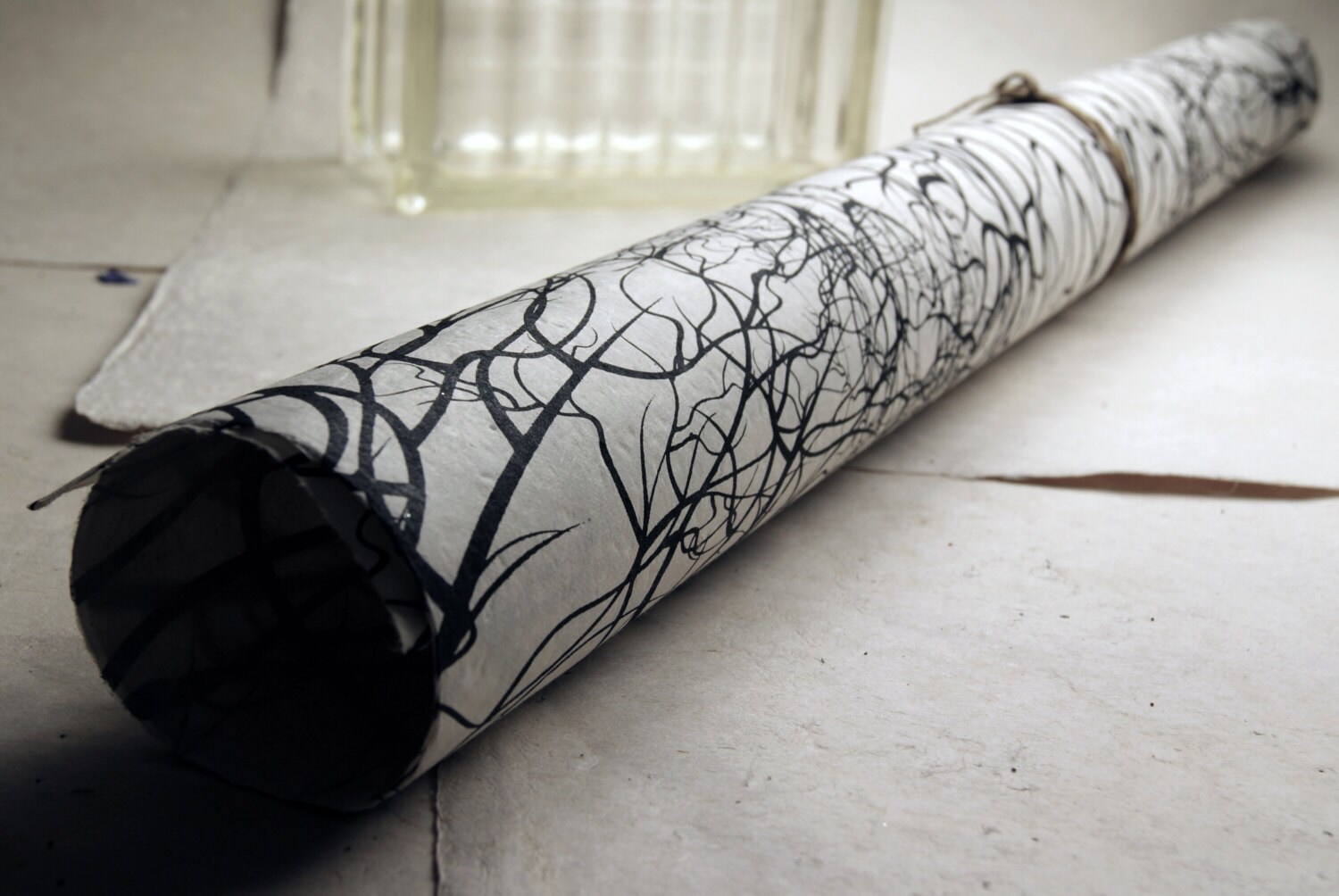 Tree Root Pattern Lotka Wrapping Paper Holiday Gift Wrap 3 - Etsy