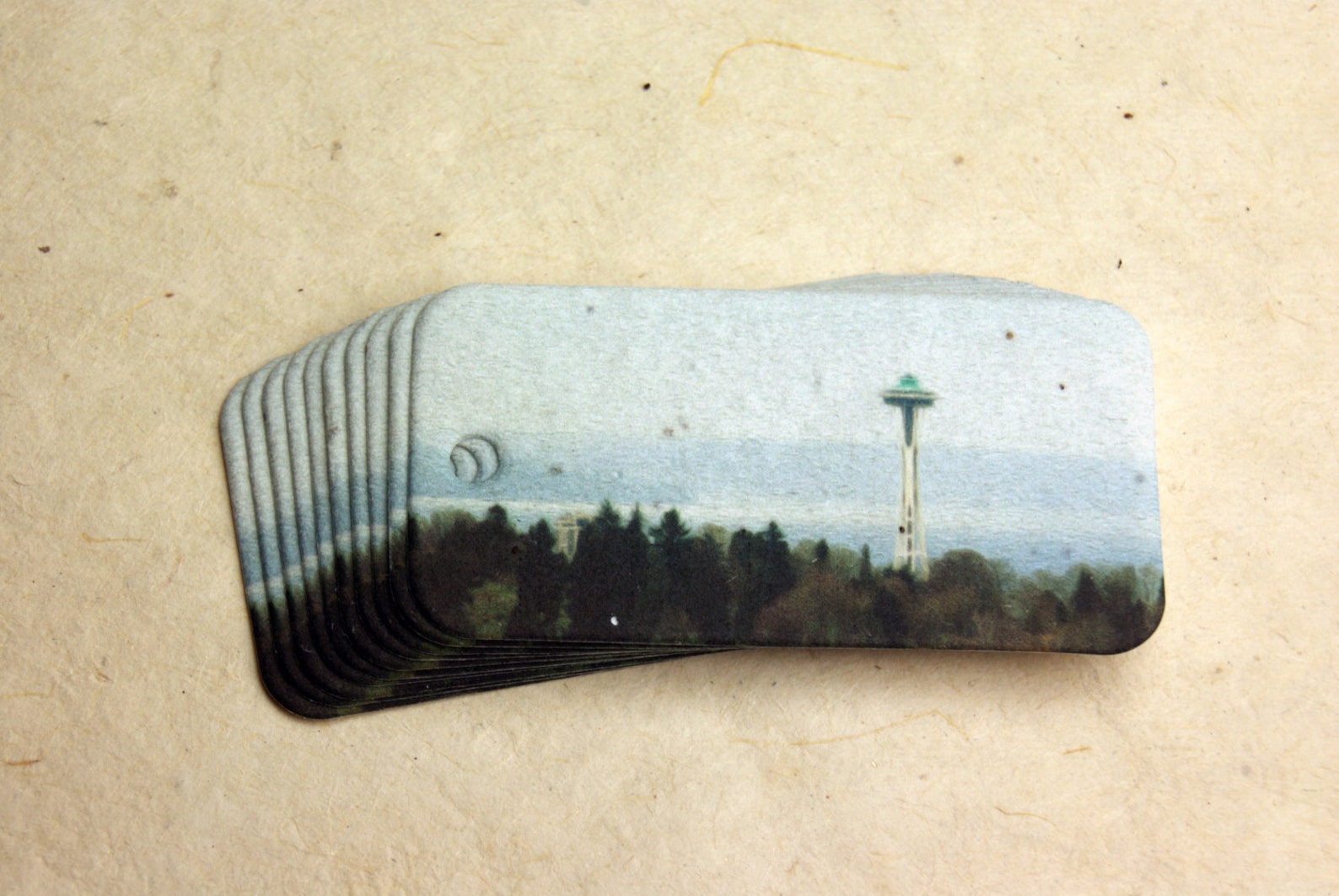 Seattle Space Needle Gift Tag Set of 10 Seed Paper Hangtags - Etsy