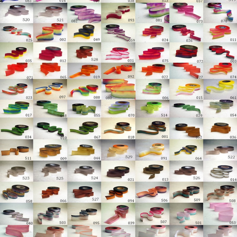 Hand Dyed Ribbon - Etsy