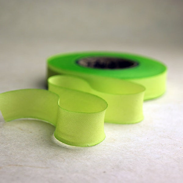 Chartreuse Ribbon - Etsy