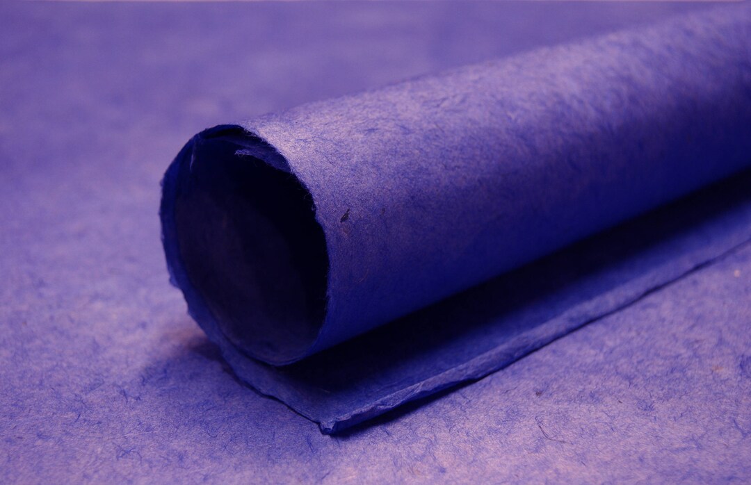 Purple Handmade Wrapping Paper Gift Wrap Set of Three or Ten Large ...