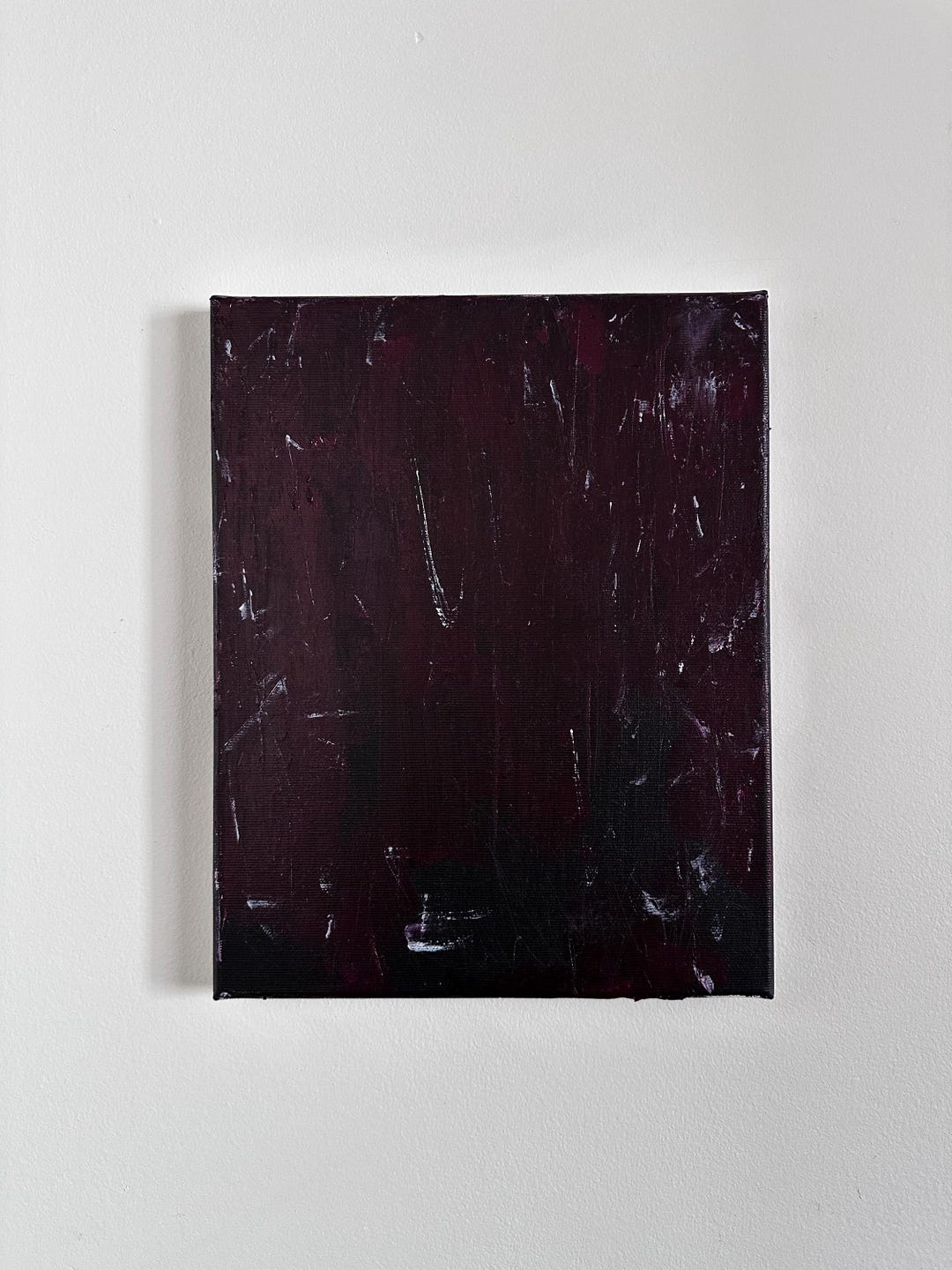 Abstract Painting "shape of Silence" - Etsy