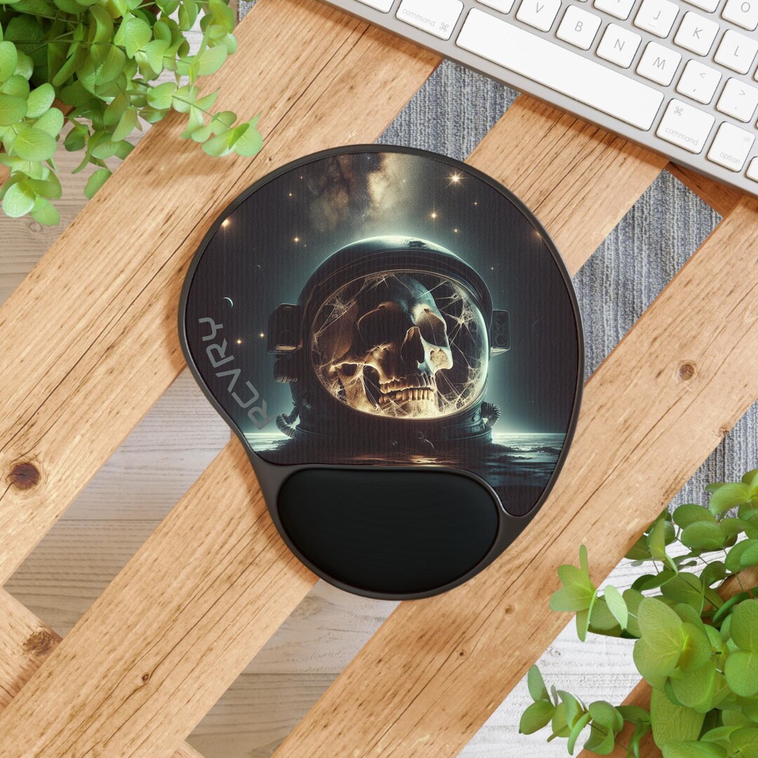RCVRY - Lost Astronaut Mousepad With Wrist Pad - Etsy
