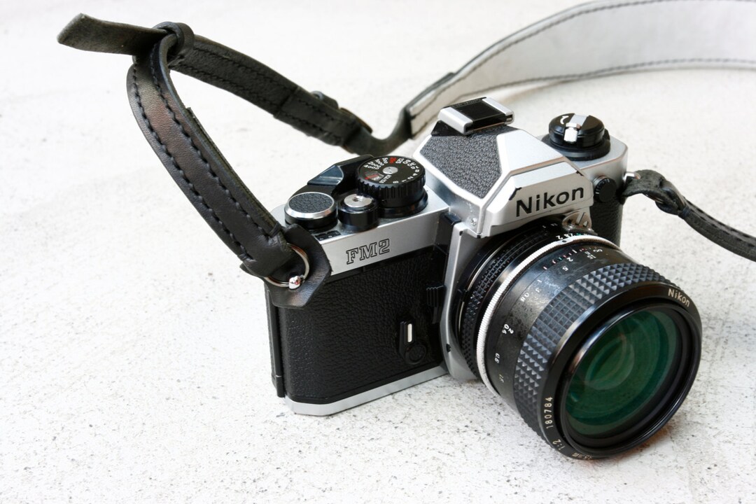 Black Premium Camera Neck Strap (RING) - Made to Order - Etsy