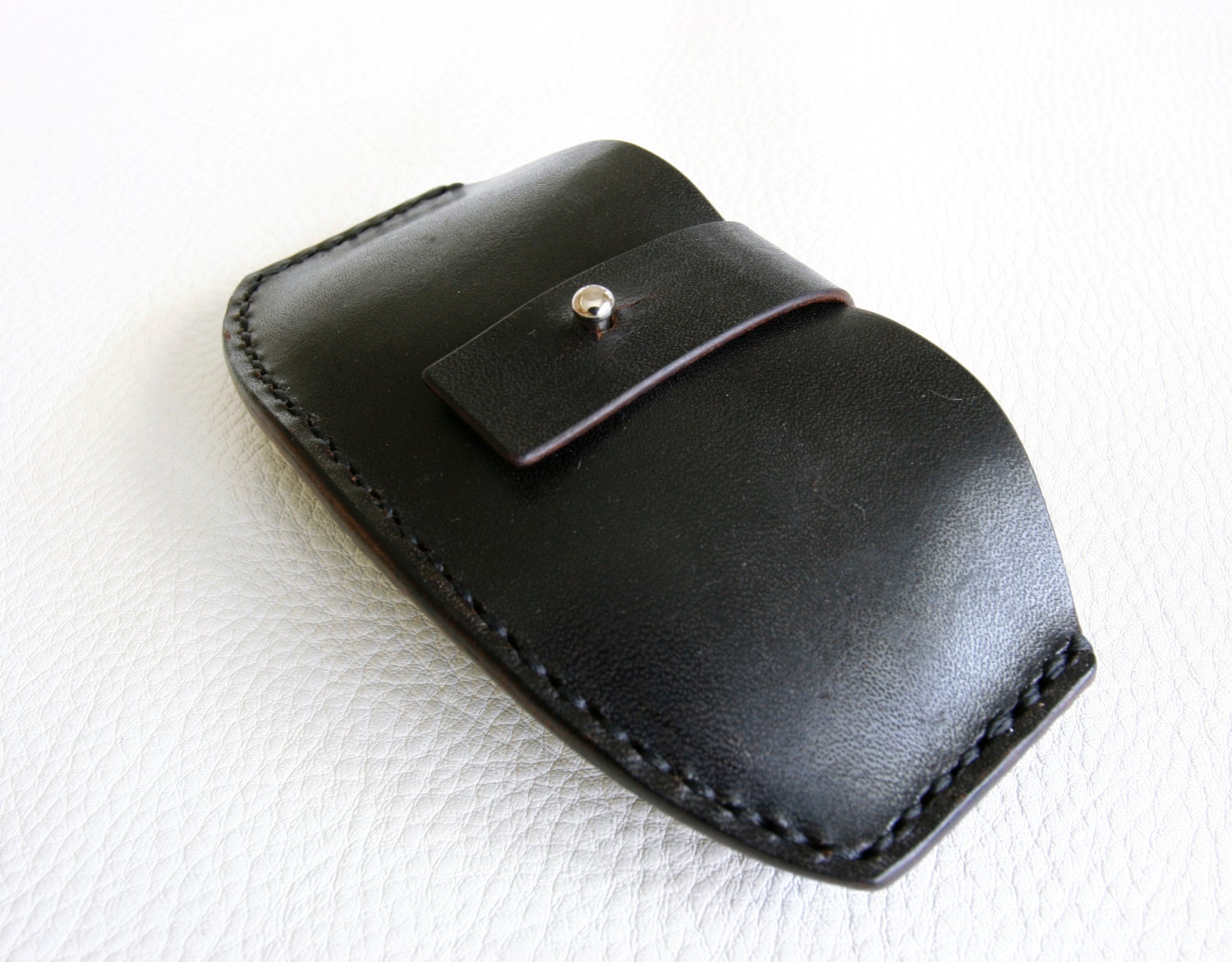 Dark Brown Handmade Leather Magic Mouse Case Made to Order - Etsy