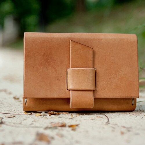 Handmade Leather Card Holder Made to Order - Etsy