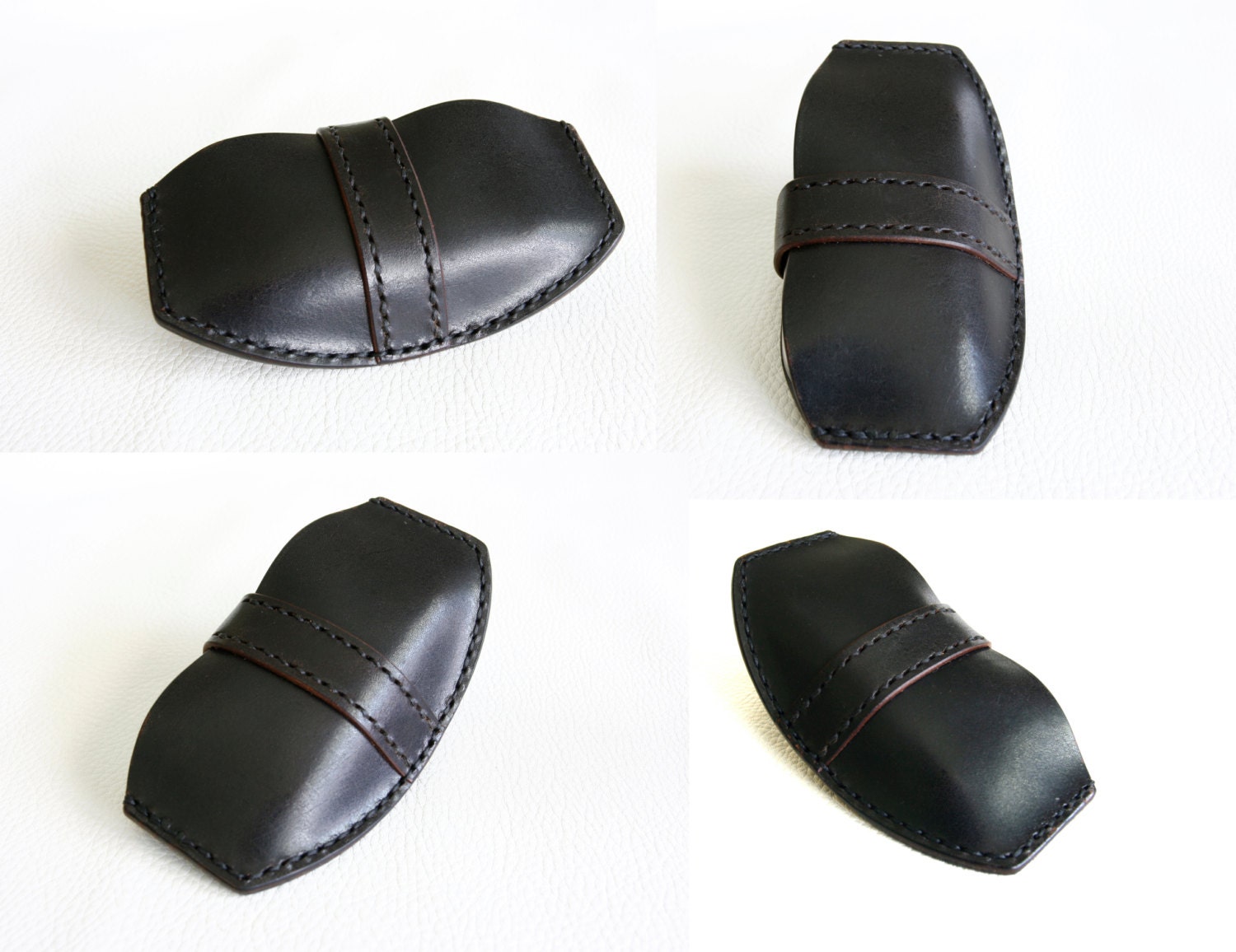 Dark Brown Handmade Leather Magic Mouse Case Made to Order - Etsy