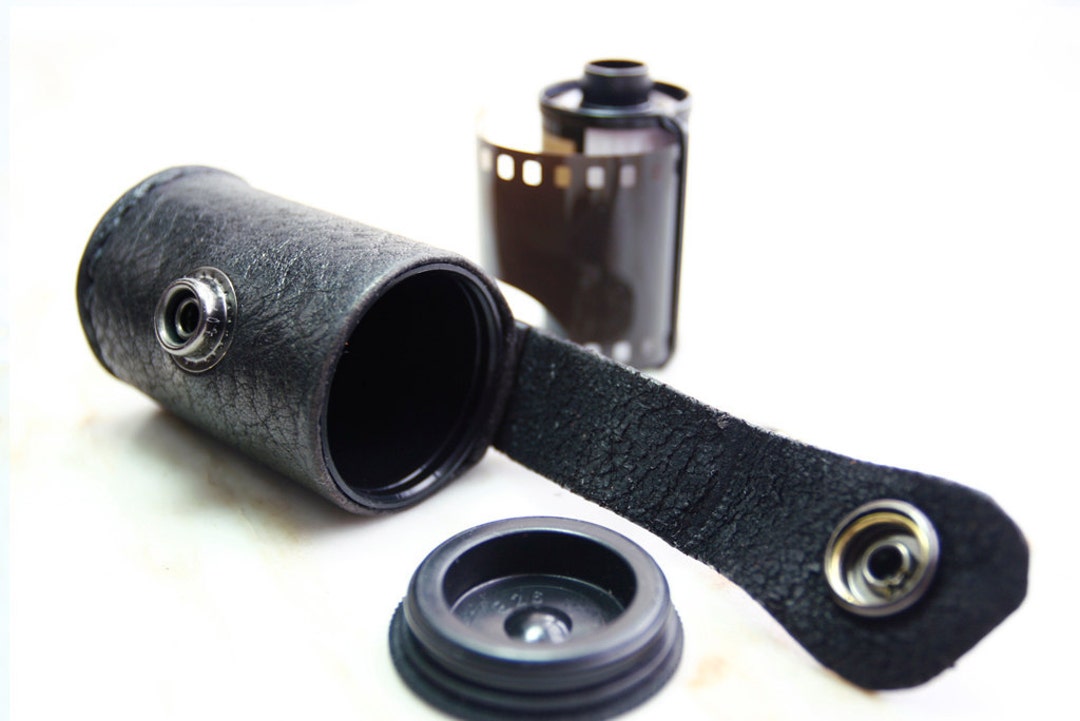 Handmade Leather 35mm Film Bottle Case - Made to Order - Etsy