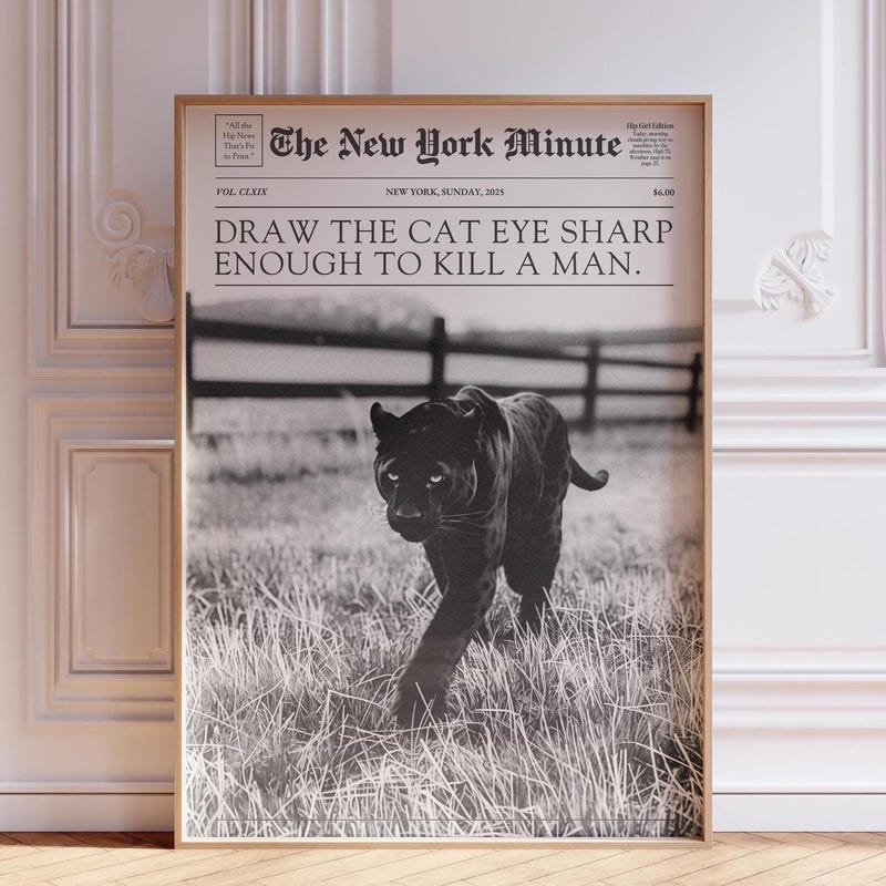 The Eye Newspaper - Etsy