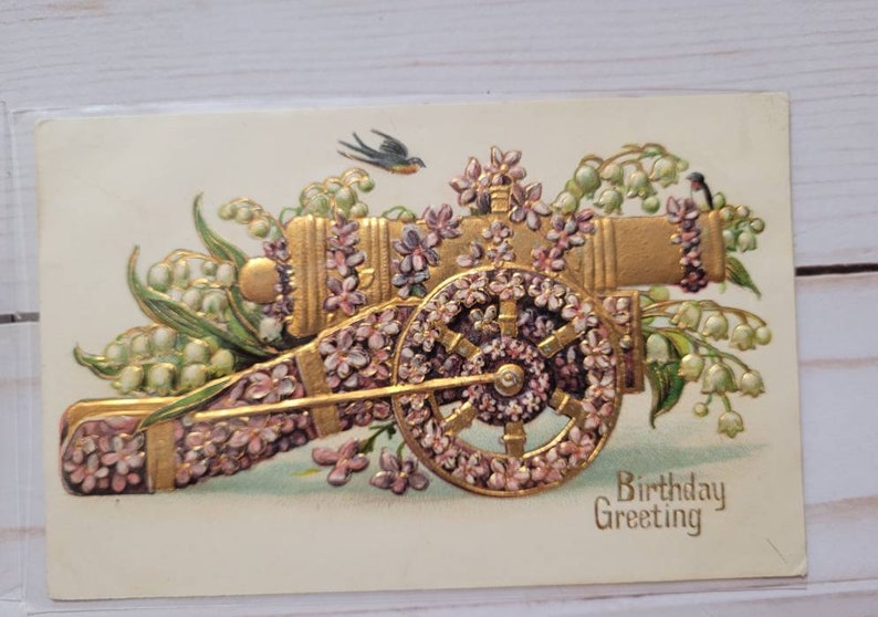 Antique Birthday Postcard Lot Early 1900s - Etsy